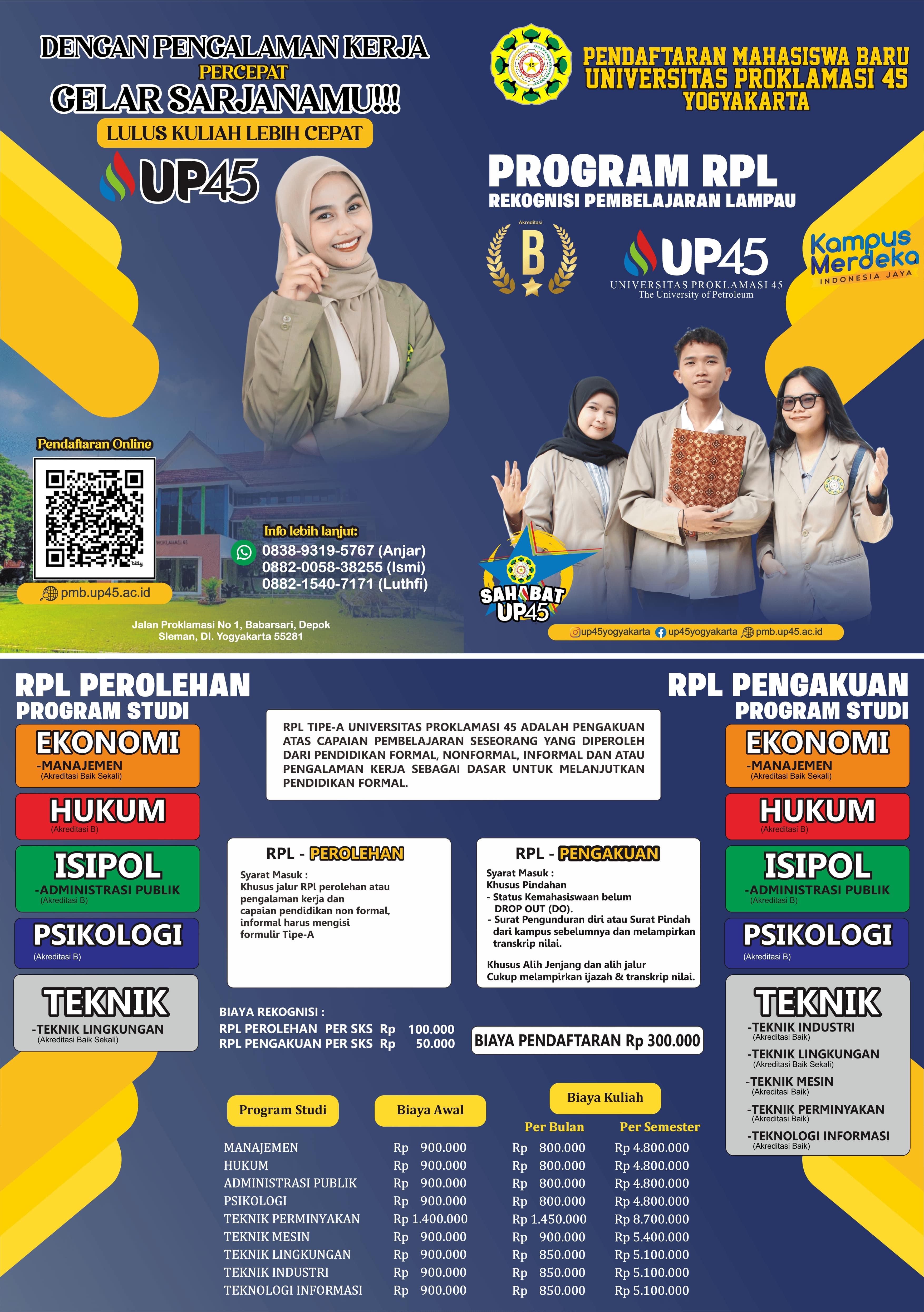 BROSUR RPL UNIVERSITAS PROKLAMASI 45 T.A. 2025/2026